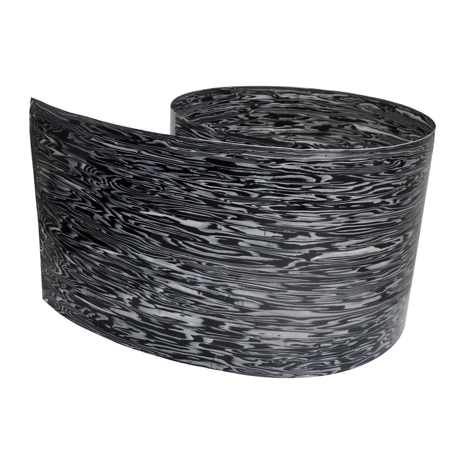 2x Drum Wrap Musical Instrument Deco Sheet 10x60 16x60 Black White Wood ...