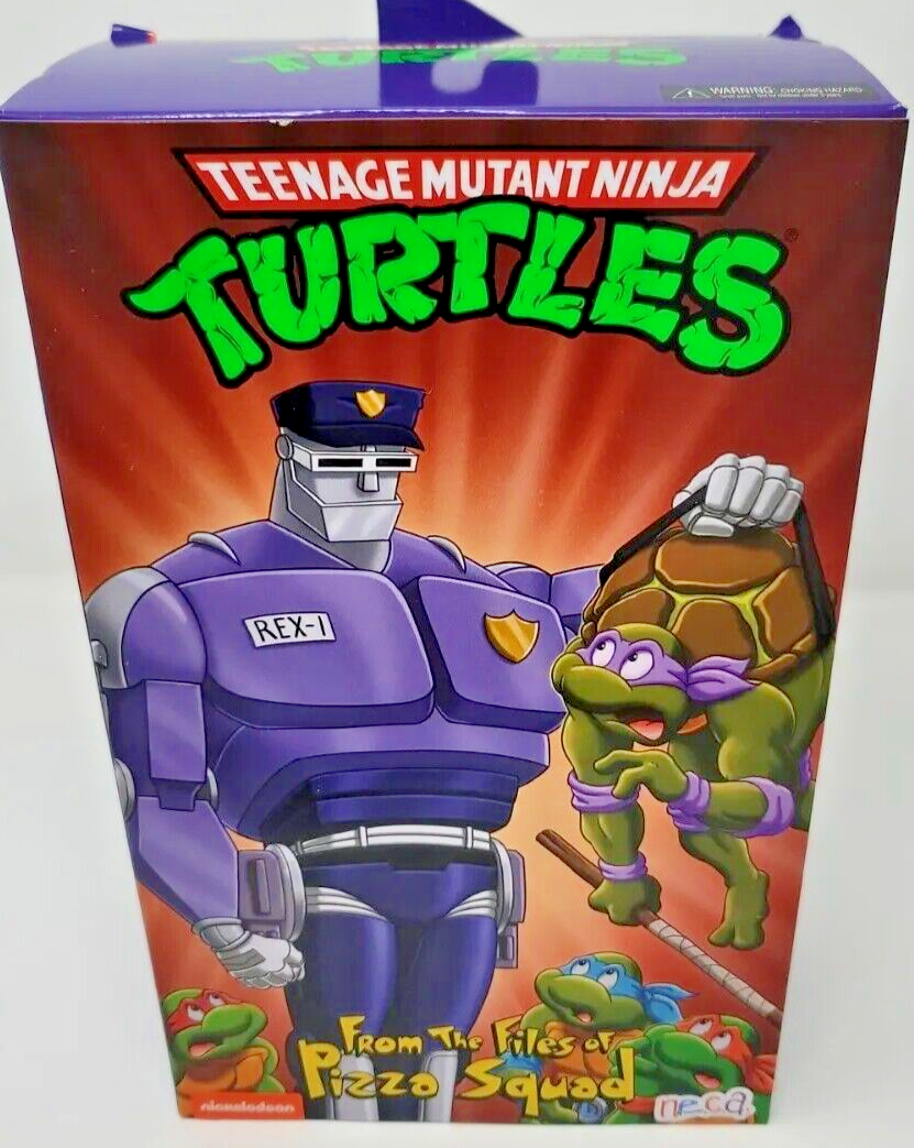 Teenage Mutant Ninja Turtles Cartoon Ultimate Rex-1 Figure 7" NECA (SEE ...