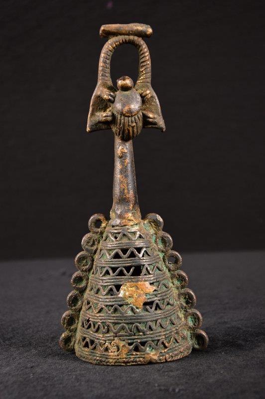 22069 Bronze: A Primitive African Benin Bell Nigeria | eBay