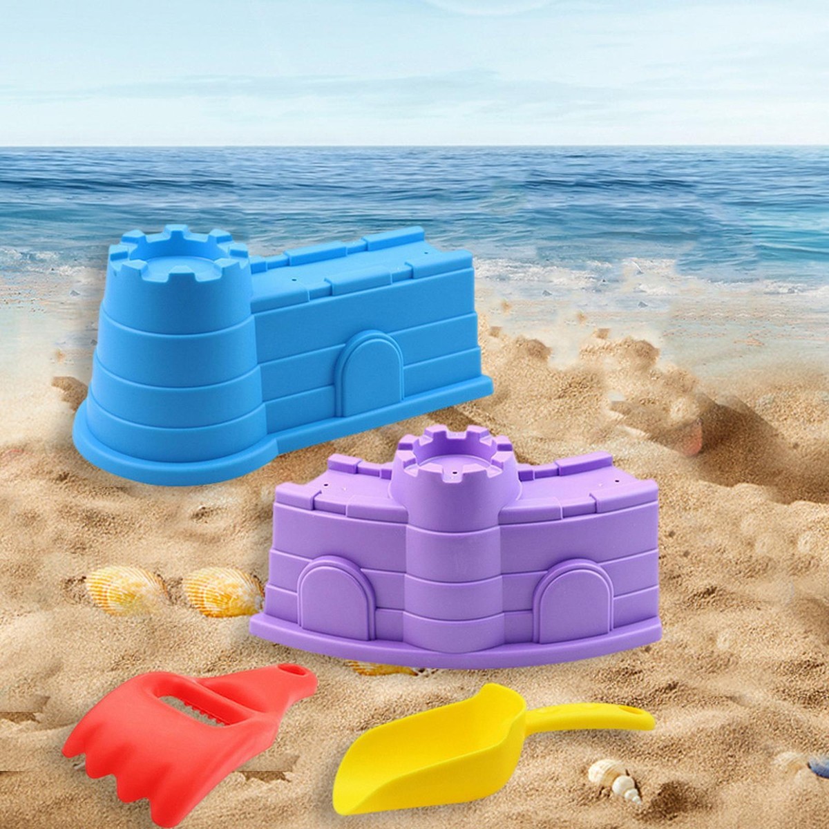 Sand Castle Kits Sandcastle Flag Cloth Craft Activity Kit Holly & Co
