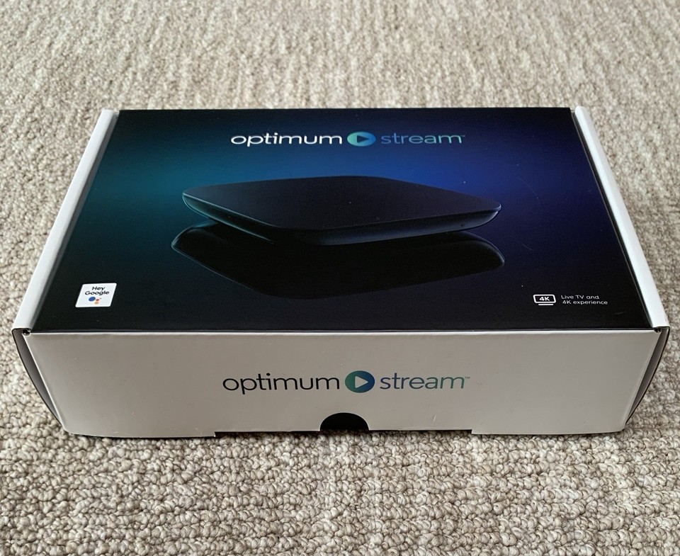 Optimum Stream Box 4k Live TV Streaming Altice with Remote DV8555 | eBay