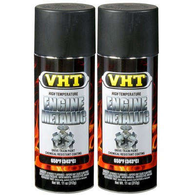 VHT Paint VHTSP405 (2-PACK); Engine Metallic 11oz Aerosol Black Pearl ...