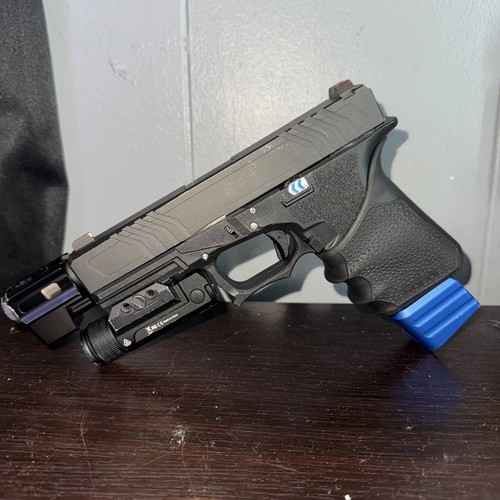 Complete Glock 19 Gen 3 Slide w/ Compensator & metal sights G19 Upper ...