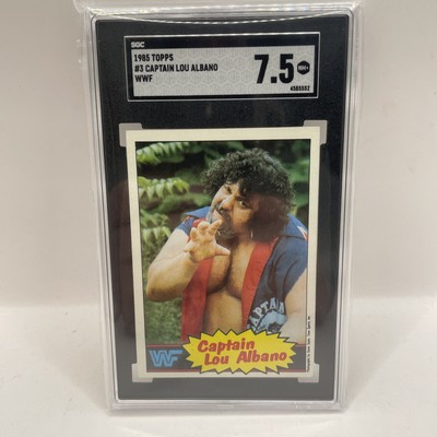 1985 Topps WWF Captain Lou Albano #3 SGC 7.5-NM- RARE | eBay