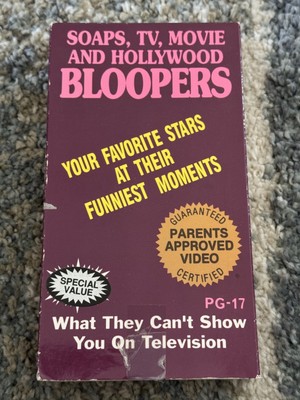 Soaps, TV, Movie and Hollywood Bloopers VHS | eBay