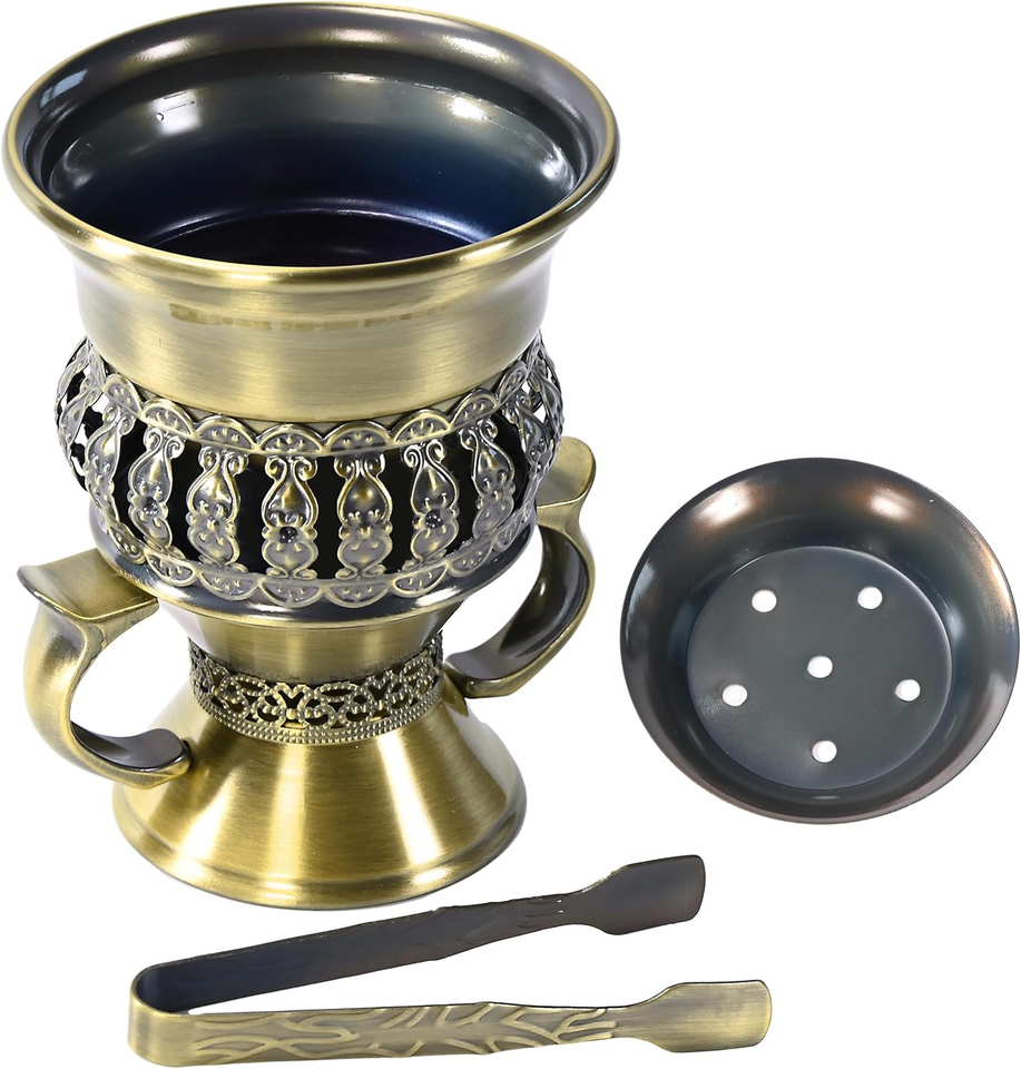 Bakhoor Burner, Charcoal Incense Burner, Frankincense Resin Burner ...