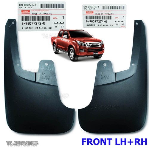 Pair Front Mud Flap Splash Guard Fits Isuzu D-Max V-Cross 4door 2012 ...