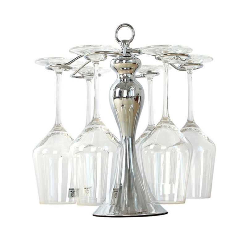 Contemporary Wine Glass Stand Wine Glass Display Stand Freestanding for ...