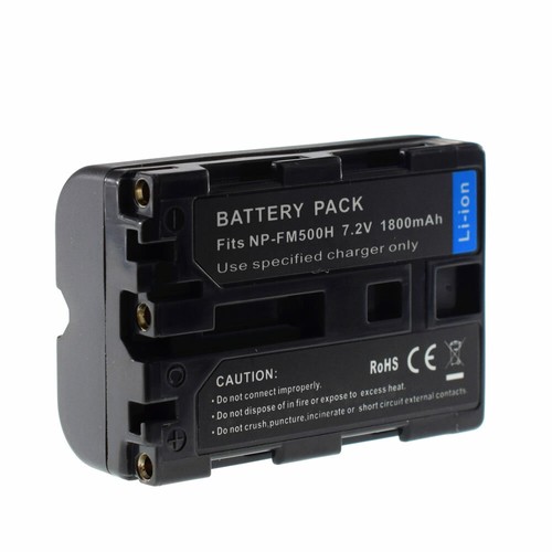 Battery for Sony NP-FM500H DSLR-Alpha 100 500 700 850 900 SLT-A65 A99 ...