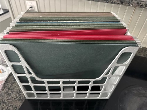 32 Hanging File Folders With File Container | eBay