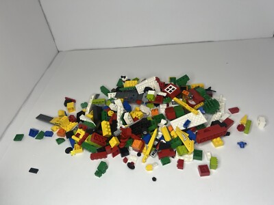 1lb Of Lego City Legos Red, Yellow, Green Bricks | eBay