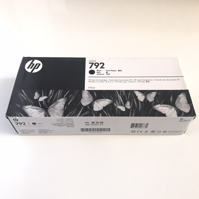 HP 792 Latex Ink Cartridge 775ml - Black (CN705A) for sale online | eBay