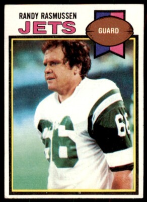 1979 TOPPS RANDY RASMUSSEN . NEW YORK JETS #247 | eBay