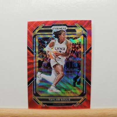 2023 Panini Prizm WNBA Basketball Taylor Soule base RUBY WAVE Prizm RC ...