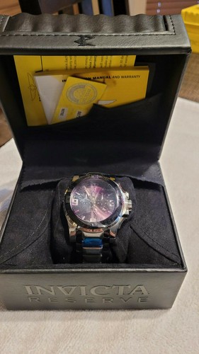 Invicta Excursion Reserve Chronograph Watch 5677 Swiss Quartz Needs ...