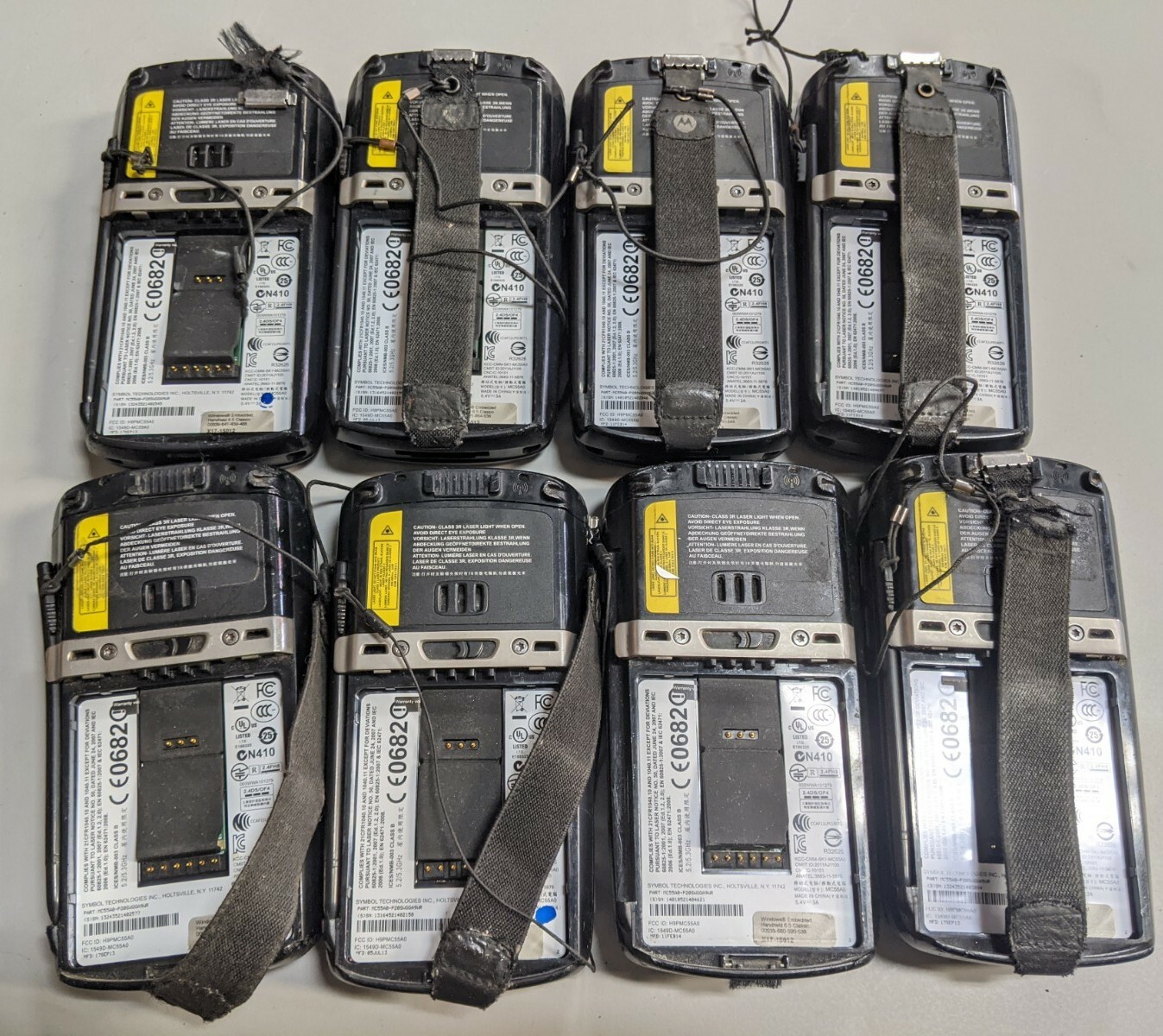 Lot of 8x Motorola MC55A0 MC55A0-P20SWQQA7WR Barcode Scanner | eBay