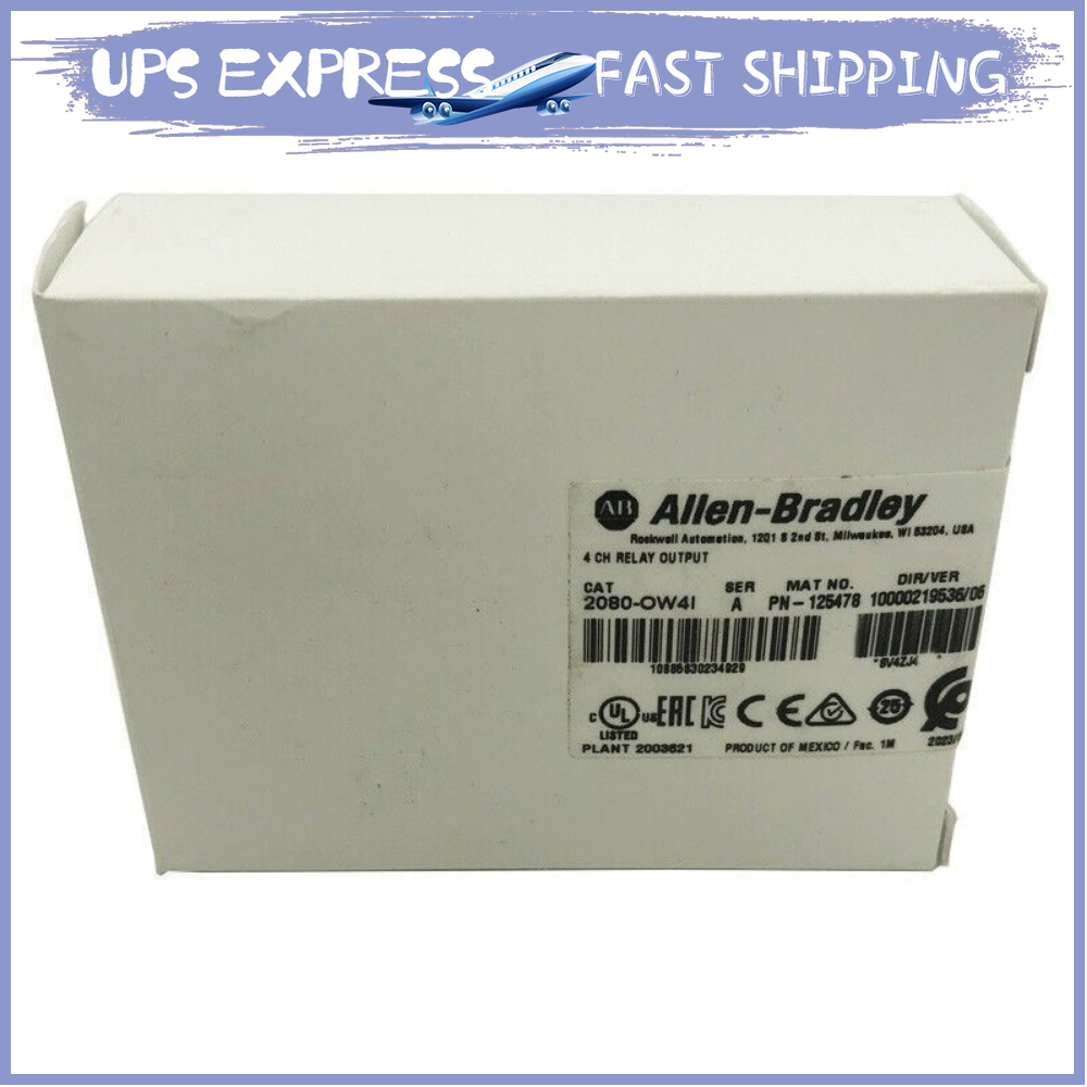 Allen-Bradley 2080-OW4I module Micro 800 series output module for sale ...