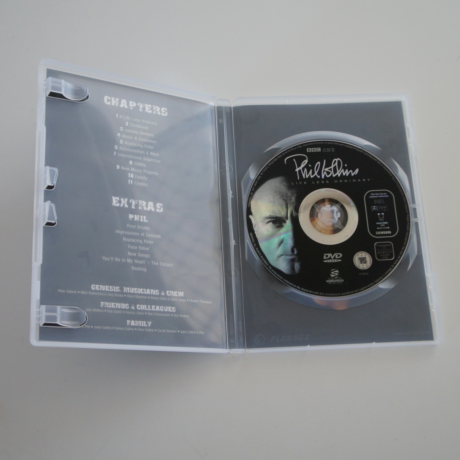 Phil Collins - A Life Less Ordinary (DVD) Documentary Music - REGION 4 ...