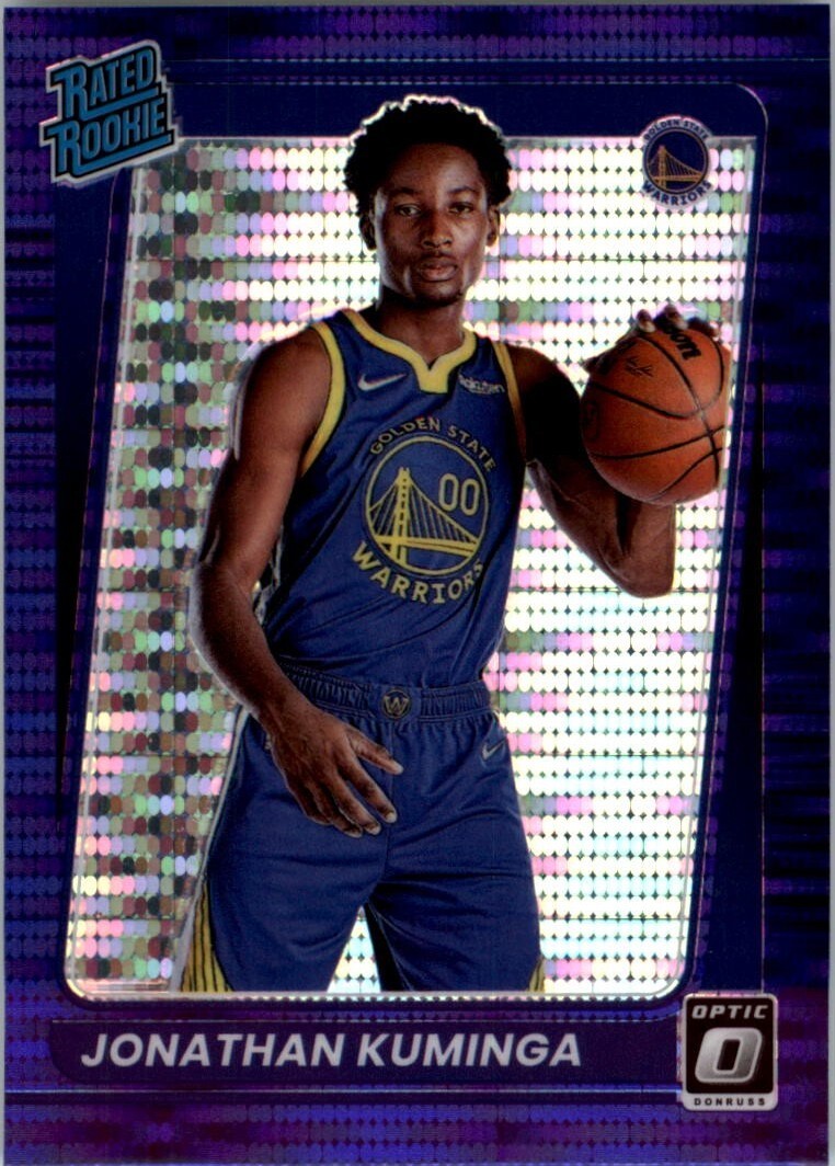 2021-22 Panini Donruss Optic - Rated Rookie Jonathan Kuminga #190 ...