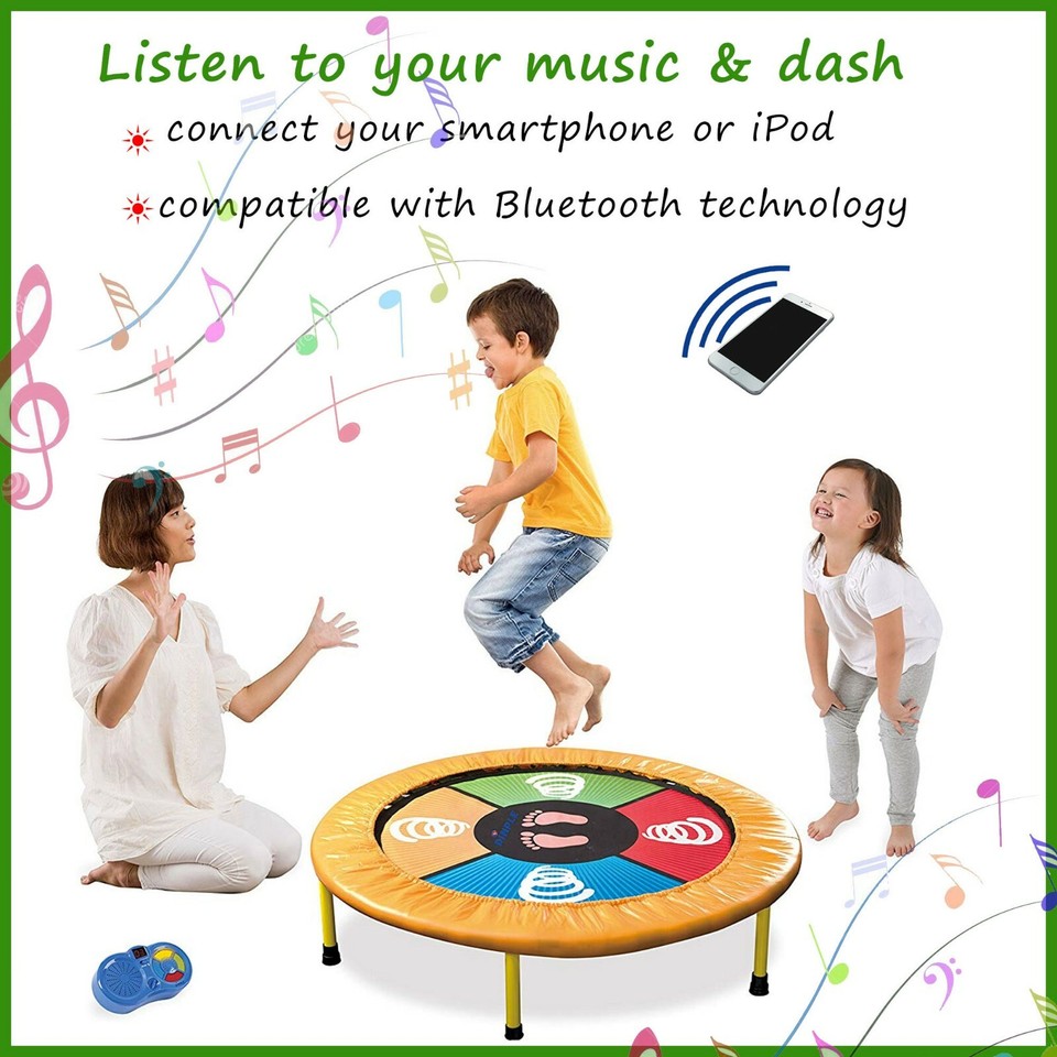 Trampoline Electronic Mini Dancing Trampoline LED Score Board 4 ...