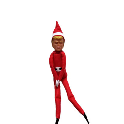 Trump Elf Christmas Doll Donald Trump Elf MAGA Ornament Funny Gag ...