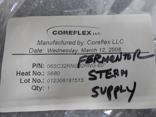 COREFLEX 06SC32RNG32RNG-60" S-COR-06 PTFE HOSE 32RNG CONNECTIONS | eBay