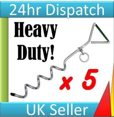 MARQUEE TENT PEGS SPIKES ANCHORS HEAVY DUTY GAZEBO GARDEN PARTY CAMPING ...