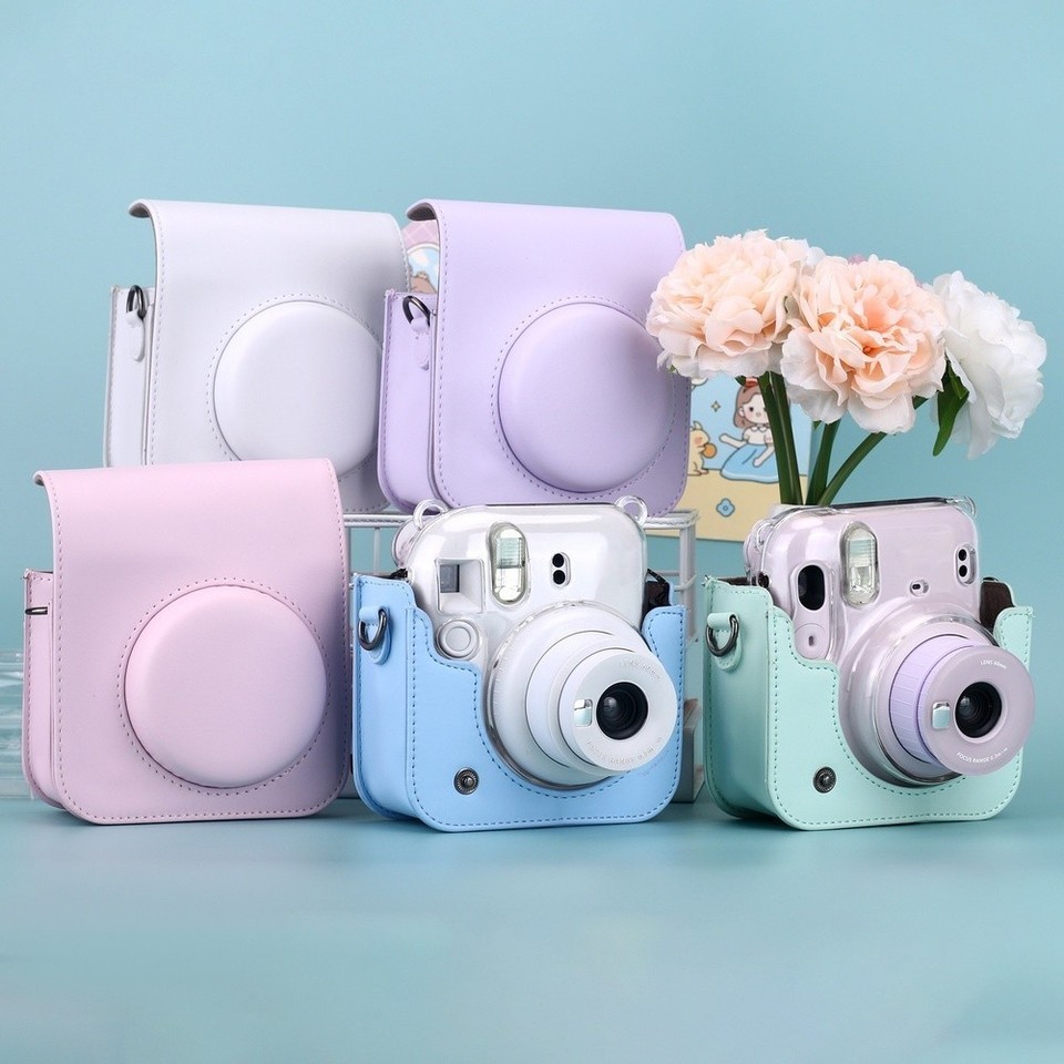 Compact Waterproof PU Camera Bag for For INSTAX For Mini 1211 with Snap ...