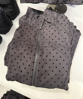 LULULEMON DEFINE JACKET NULU~POLKA DOT FLOCKED~0~2~4~6~8~10~12~14~NWT | eBay