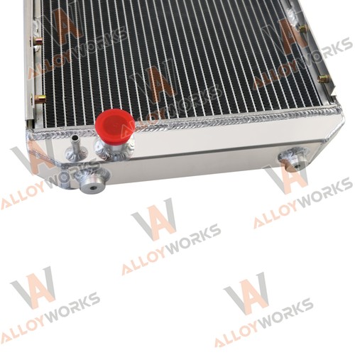 2-Row Aluminum Radiator For Yanmar Tractor 240 1700 2000 YM240 124460 ...