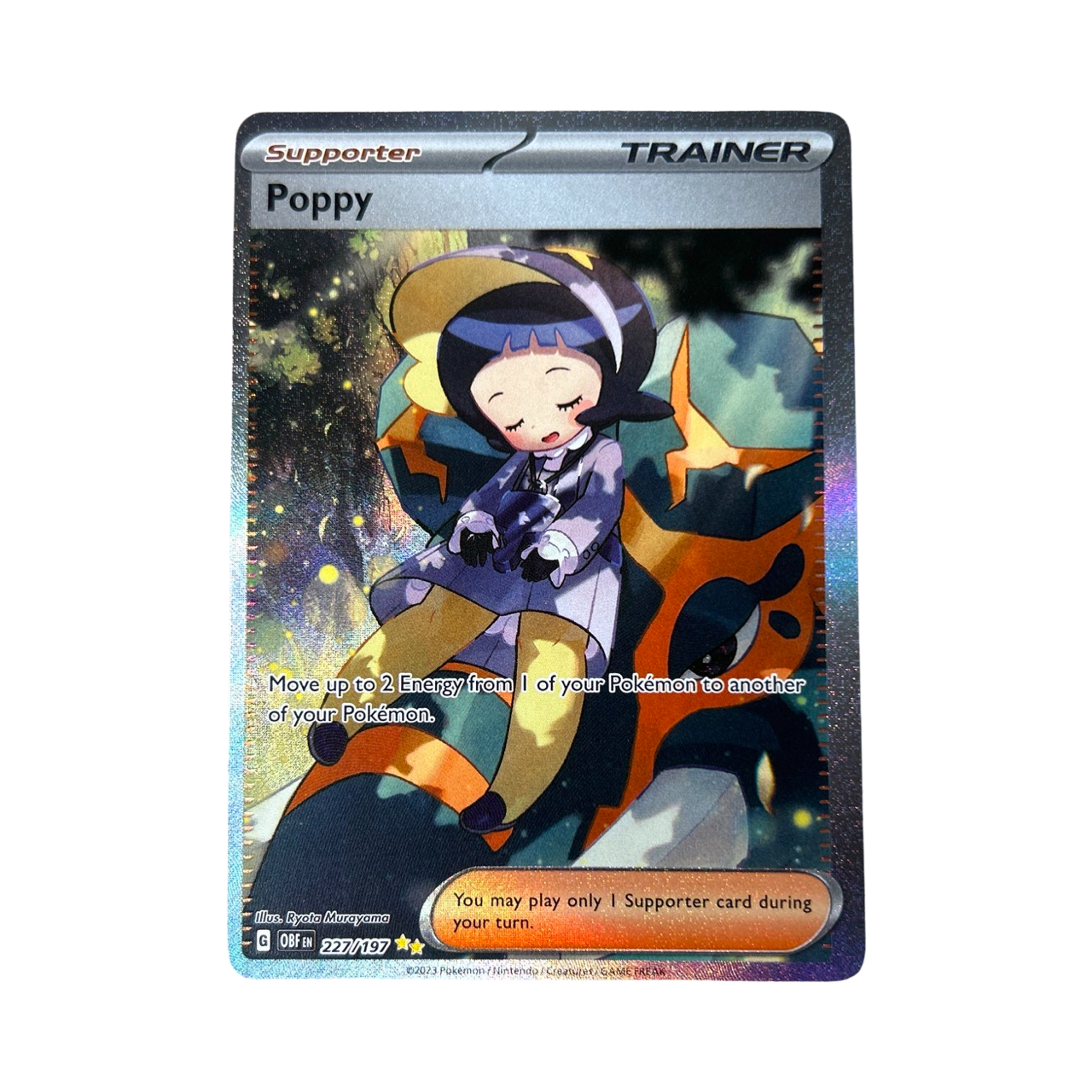 Pokemon TCG Poppy 227/197 Obsidian Flames | eBay