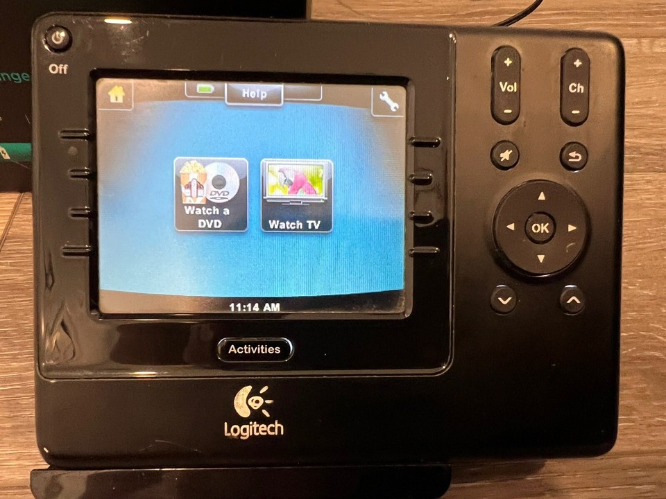 Logitech Harmony 1100 Universal TV Media Remote Control Complete In Box USED 97855054081 | eBay