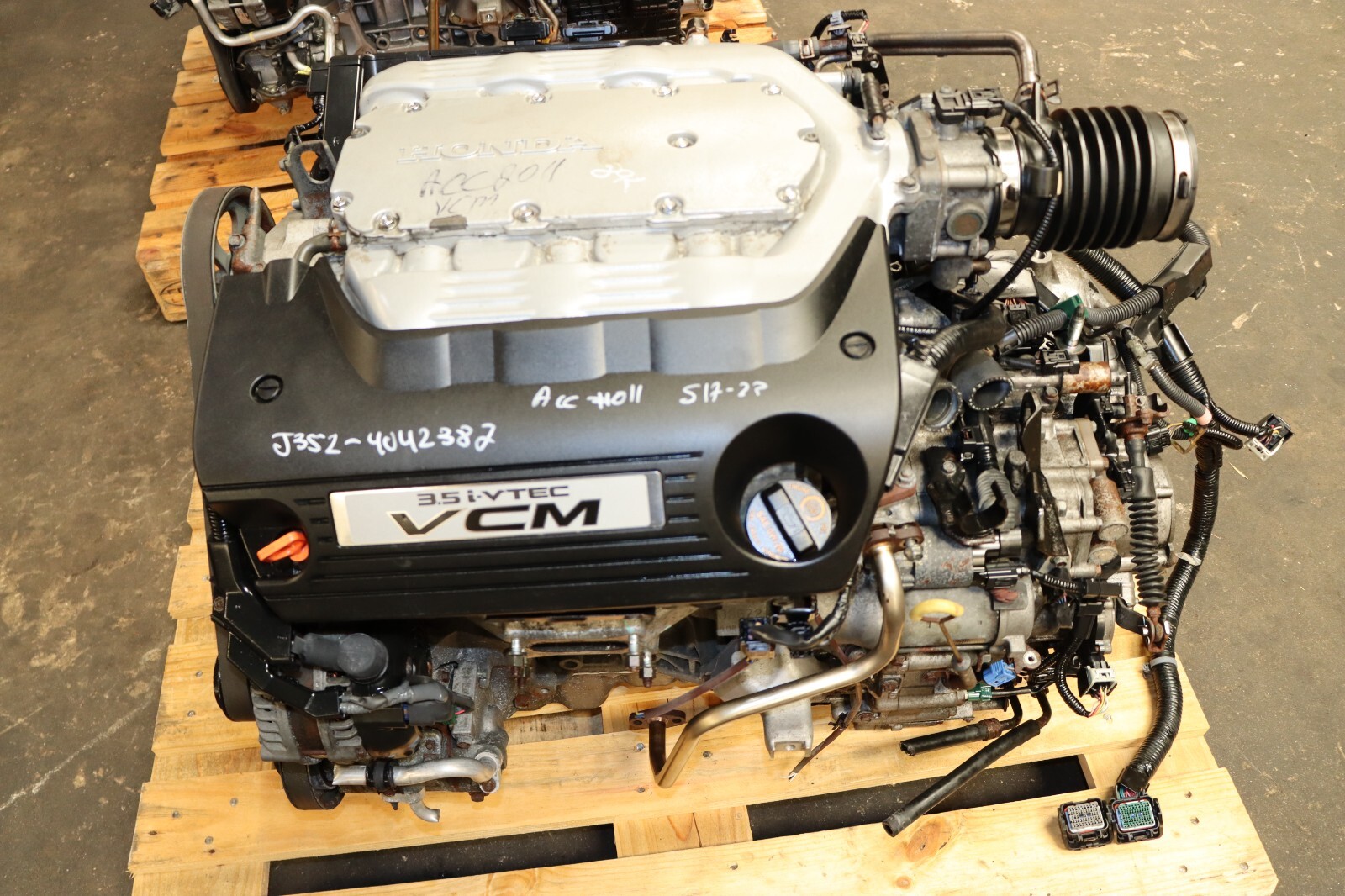 08-12 Honda Accord 3.5L VCM I-VTEC J35Z2 Engine w/ Automatic ...