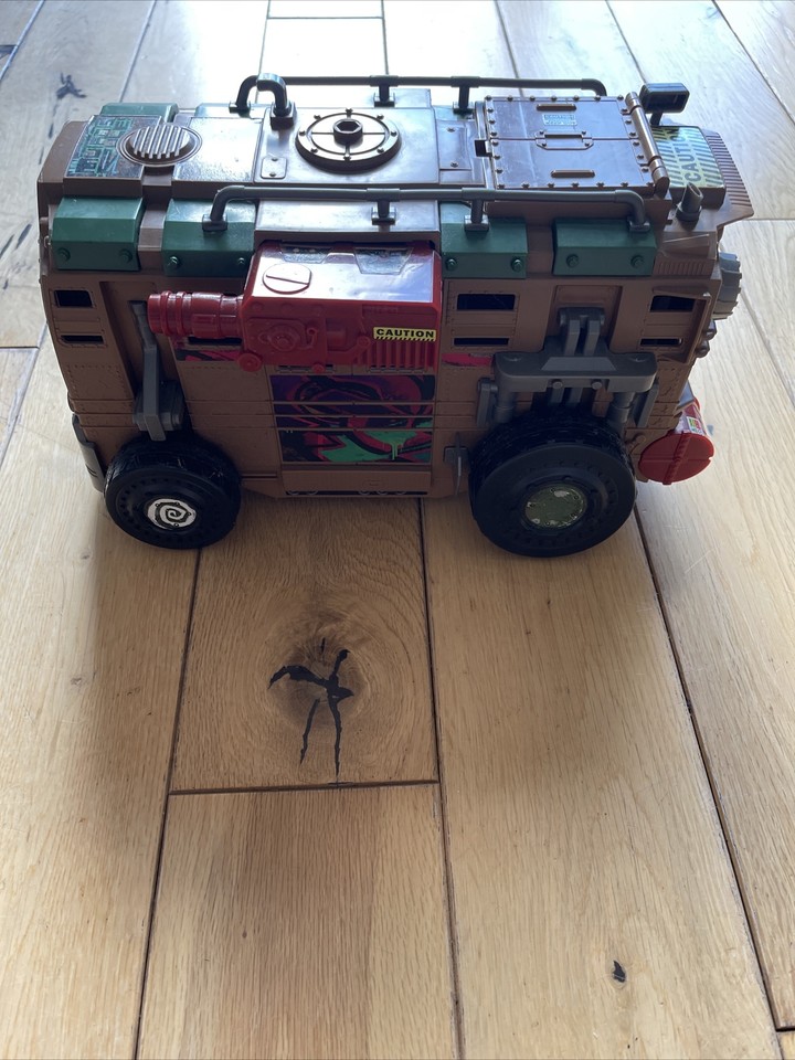 Teenage Mutant Ninja Turtles SHELLRAISER Assault Vehicle PLAYMATES Toy ...