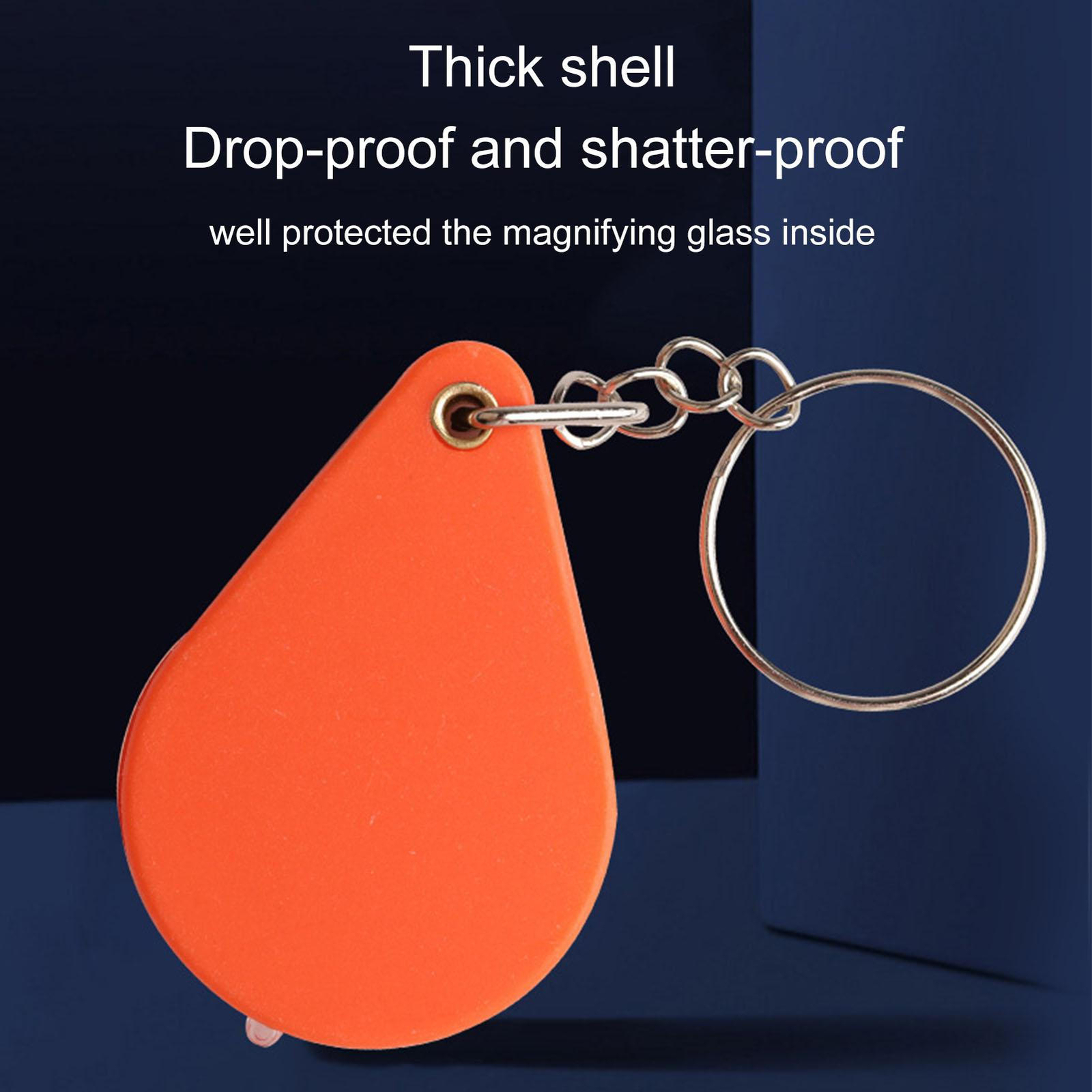 Pocket Glass Small Handheld Folding Keychain Magnifier | eBay