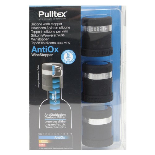 Pulltex AntiOx Silicone Wine Stopper Pack of 6 | eBay