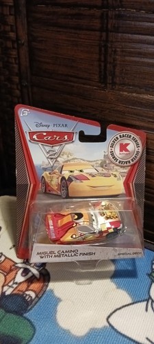 Disney Pixar Cars 2 Miguel Camino Metallic Finish Kmart Silver Racer ...