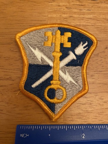 US Army Intelligence And Security Command Subdued Patch Full Color Key INV5372 | eBay