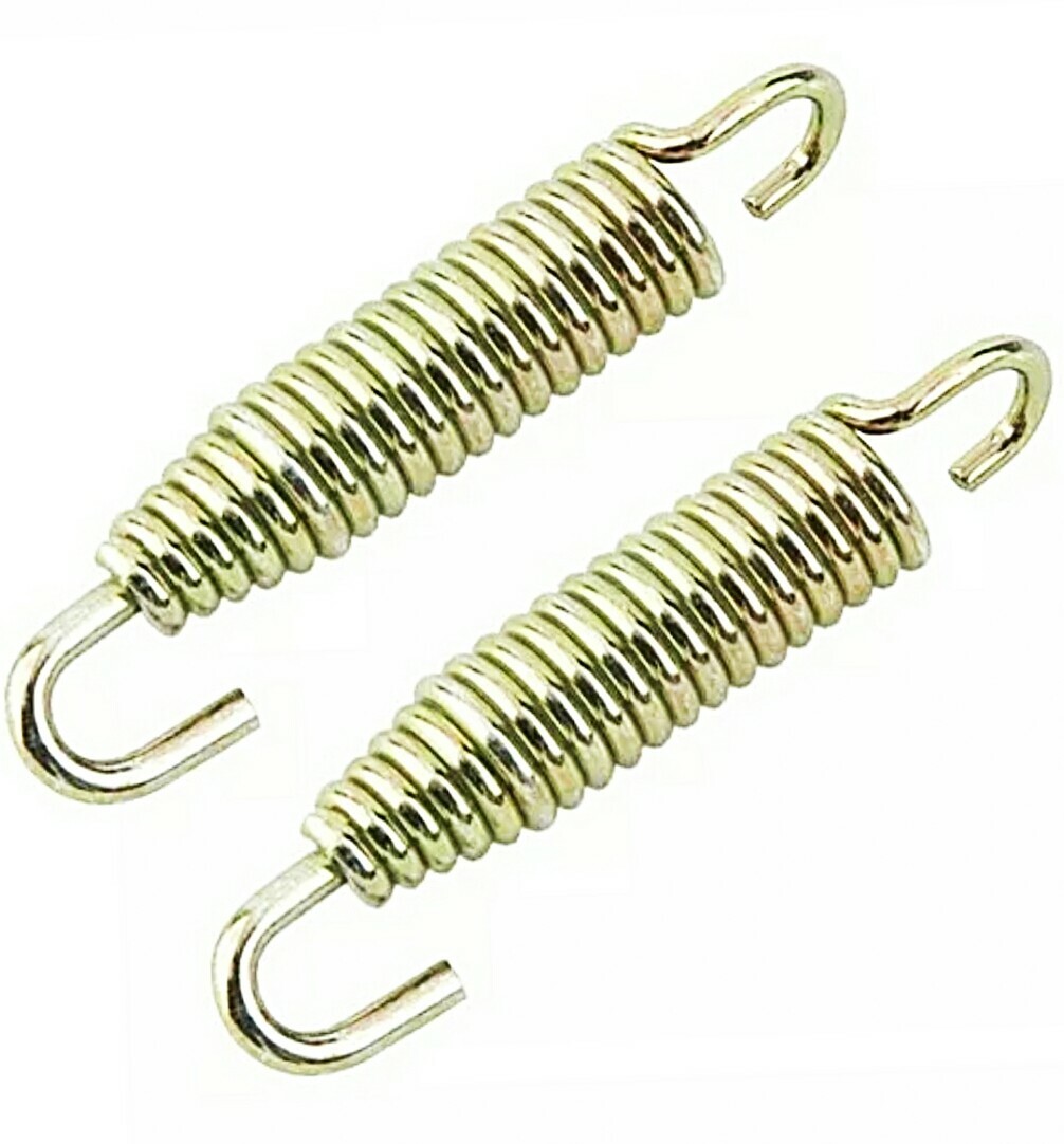 2 Lexx Swivel Exhaust Springs Pair 57mm For Kawasaki Kx60 65 80 85 100 ...
