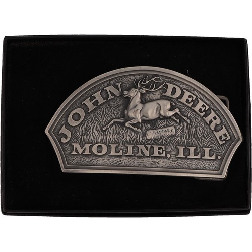 John Deere Agriculture Deer Farming Farm Equipment Logo Nos Vintage ...