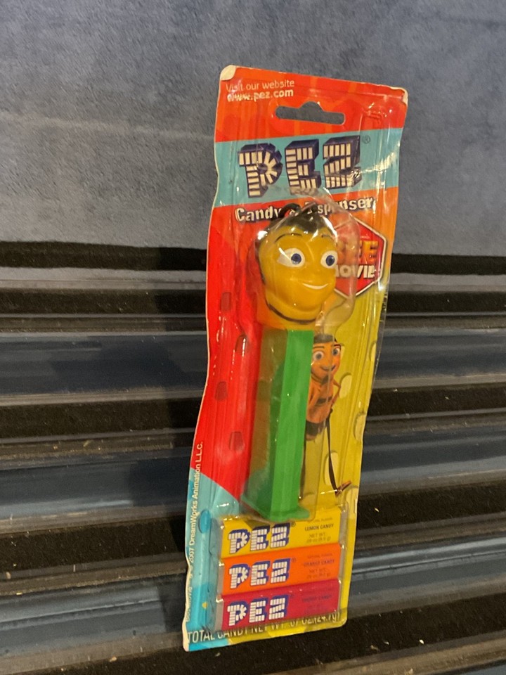 Pez Singles- Bee Movie- Barry B. Benson, Mint on Card | eBay