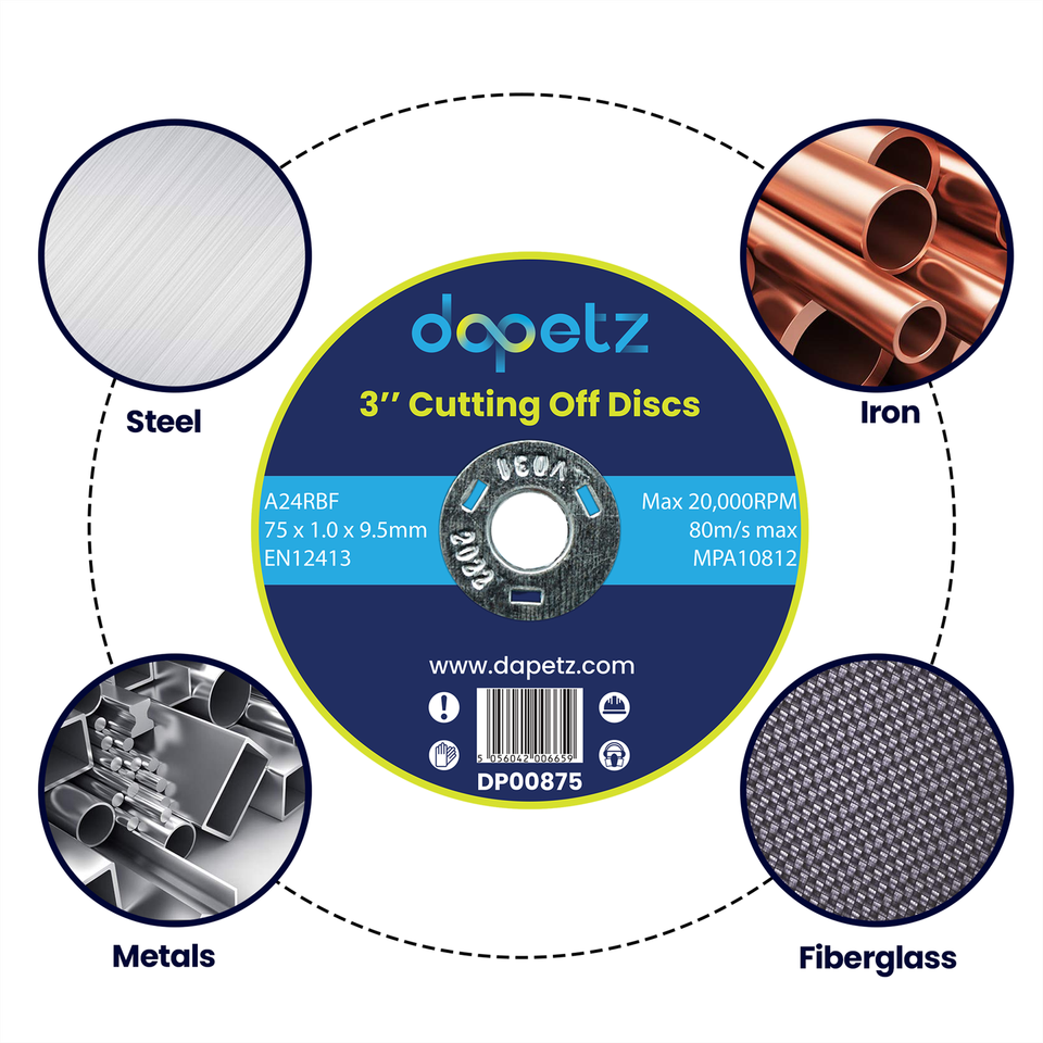 20PCS Metal Cutting Disc 75mm / Slitting Disc Blade Disc For Angle ...