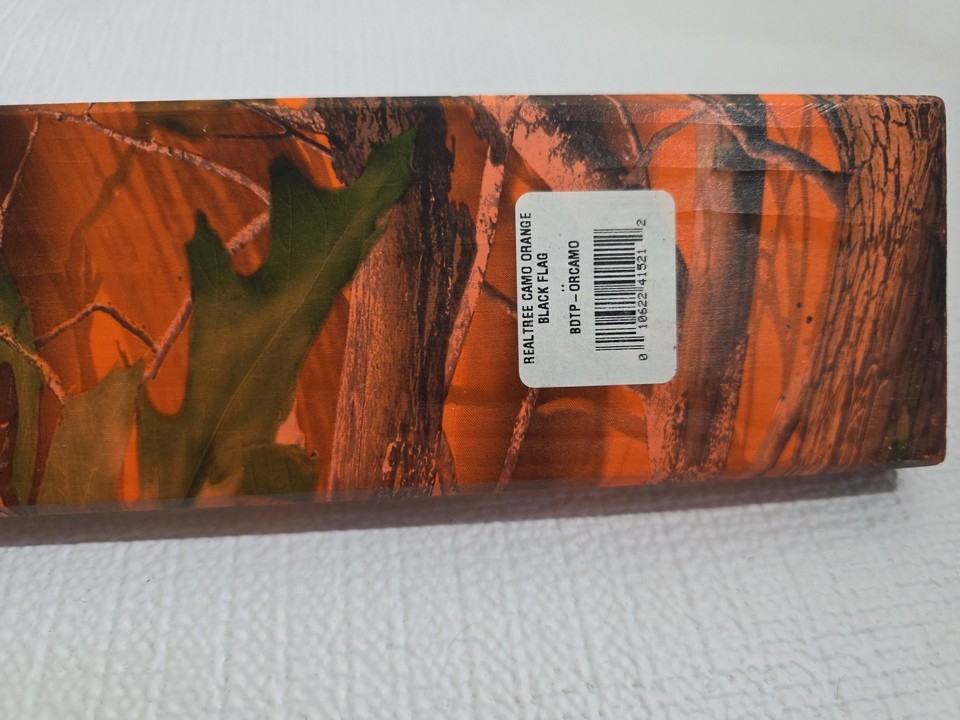 Wisconsin Beaver Dam Ice Fishing Tip Up RARE Realtree Orange Camo | eBay