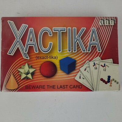 XACTIKA Award Winning Card Game NEW AND SEALED | eBay