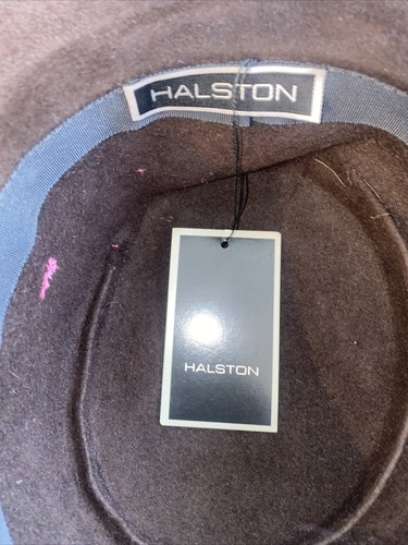 Vintage 1970's light brown wool Large HALSTON womens hat | eBay