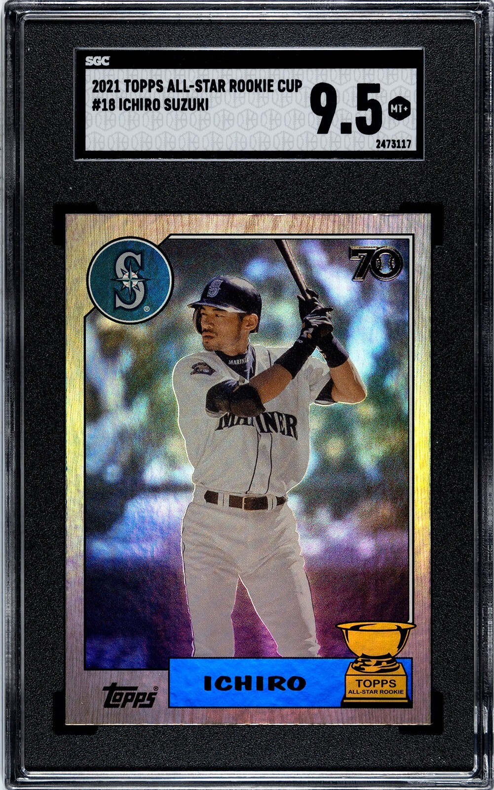 2021 Topps All Star Rookie Cup #18 ICHIRO Foil SGC 9.5 | eBay