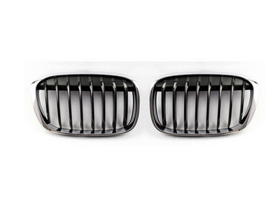 NEW BMW X1 F48 RADIATOR SPORT LINE/M GRILLE SET 51117383363 51117383364 ...