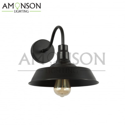 NEW AMONSON LIGHTING Industrial Steel Wall Lamp Small | eBay Australia