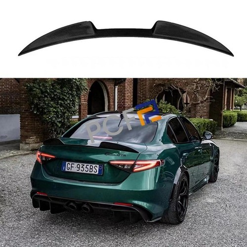 For Alfa Romeo Giulia 2017-2024 Real Carbon GTA style Rear Trunk Wing ...