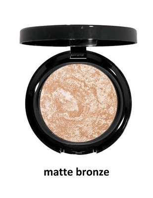 Baked Marbleized Bronzing Finishing Face Powder Bronzer Highlighter ...